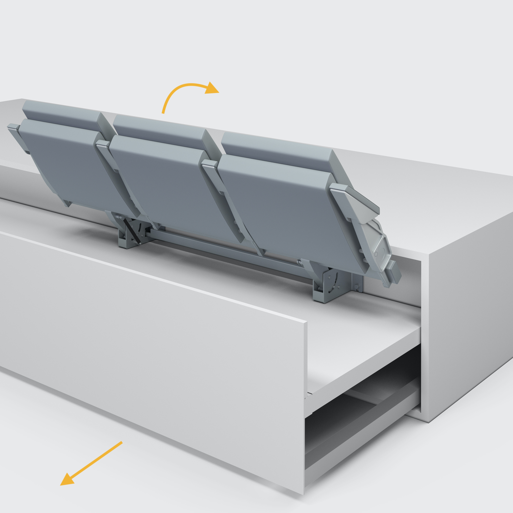 Dimensions Des Gradins Télescopiques