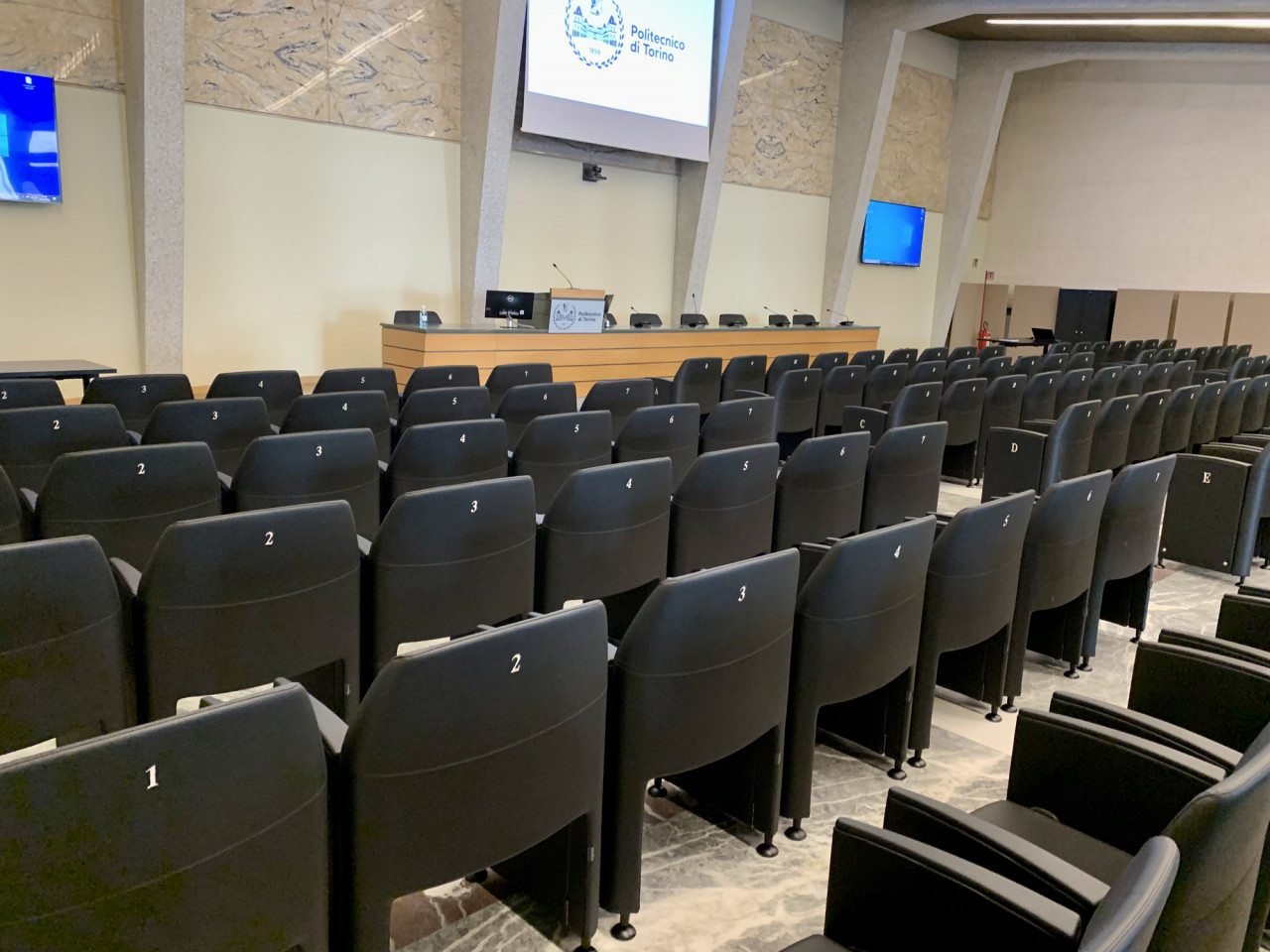 Polytechnic University of Turin, Graduate Hall - Aresline