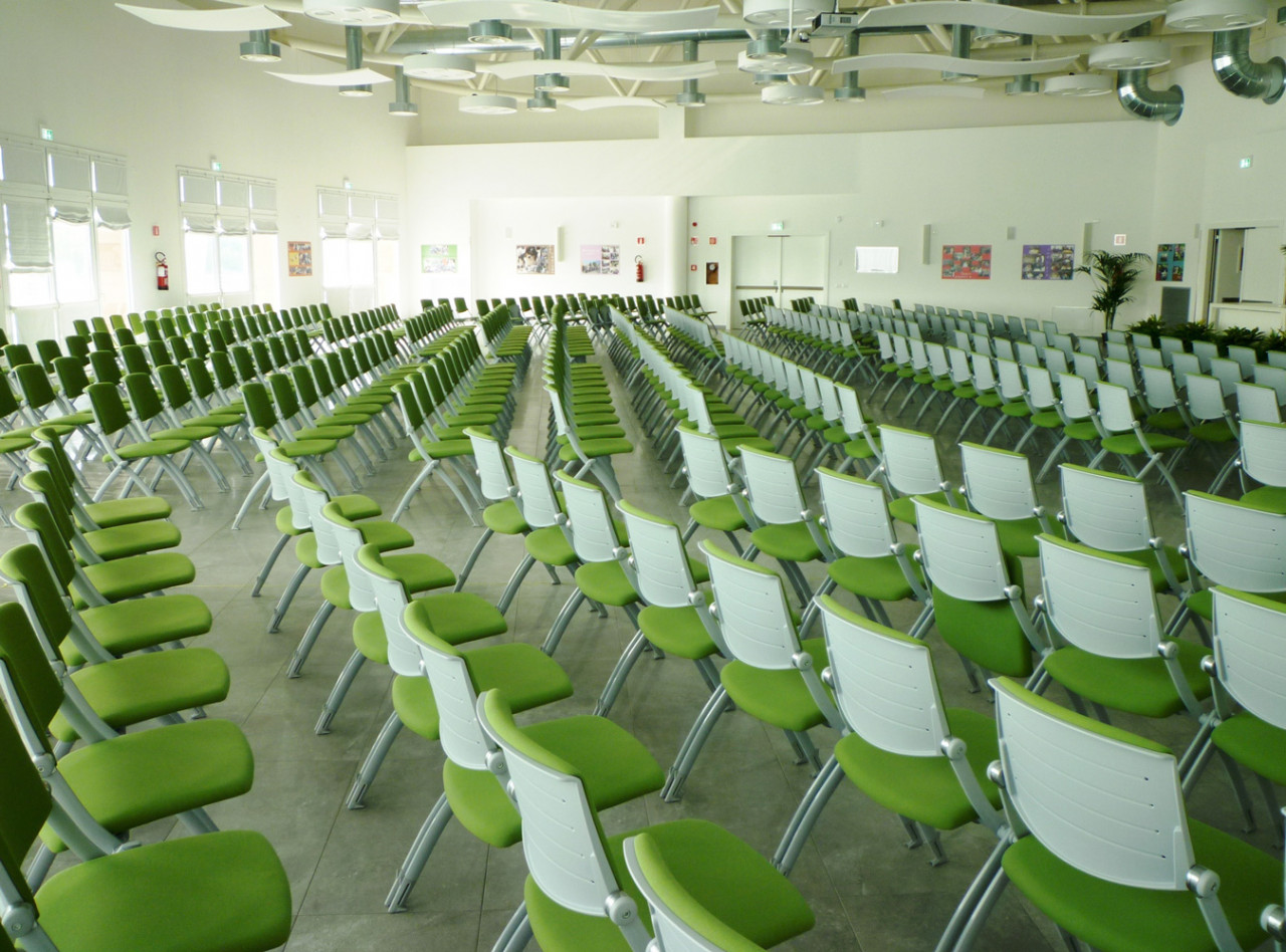 Seating for Multipurpose room at "Villa delle Magnolie", Monastier, Italy - Aresline