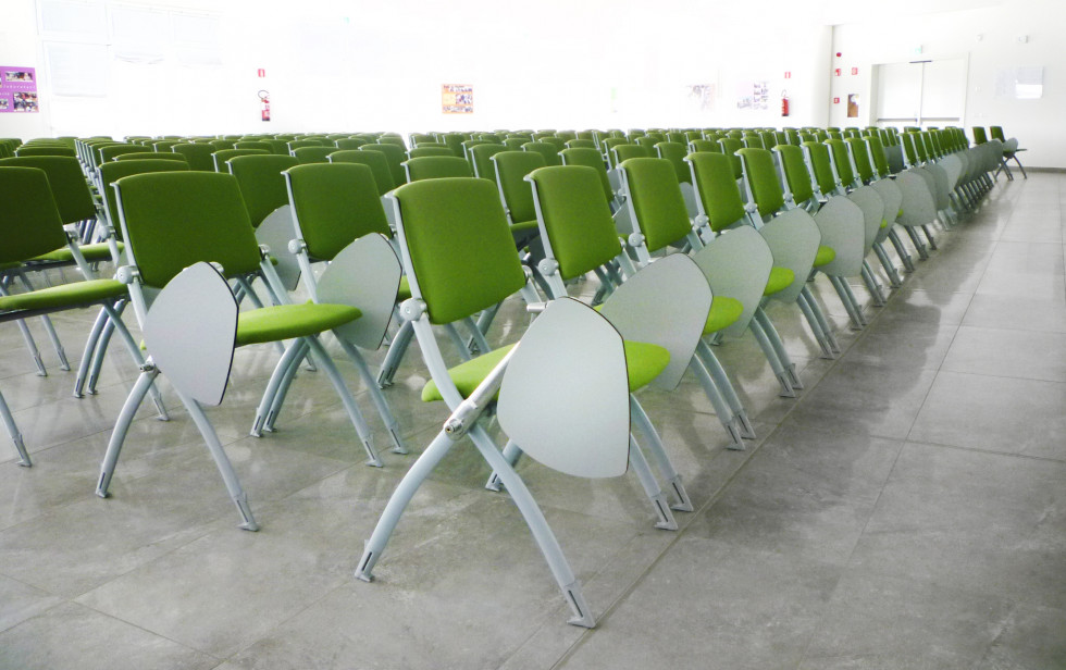 Seating for Multipurpose room at "Villa delle Magnolie", Monastier, Italy - Aresline