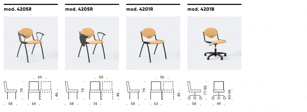 Armchairs Omnia Contract - Aresline