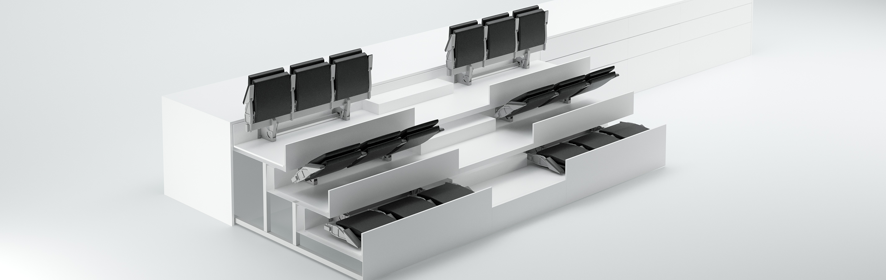 Dimensions Des Gradins Télescopiques